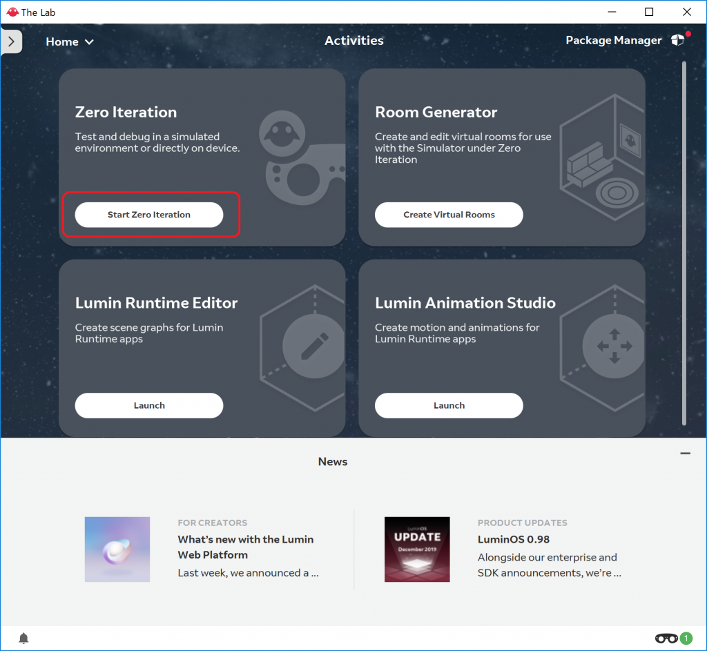 MagicLeapOne向けアプリ開発の始めかた | NEXTSCAPE with MR